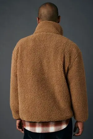 UGG Braid Fleece Half Zip Sweatshirt