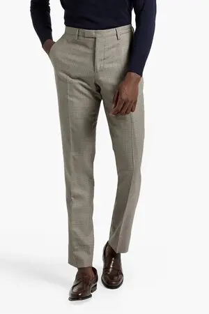 Boglioli Houndstooth Wool And Silkblend Suit