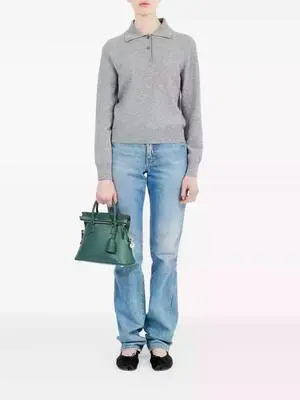 MAISON MARGIELA Mini 5ac Classique Tote Bag - Green
