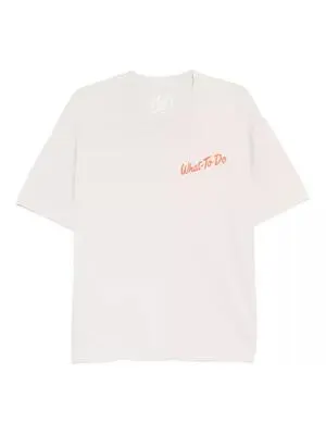 MELT Slogan-print T-shirt