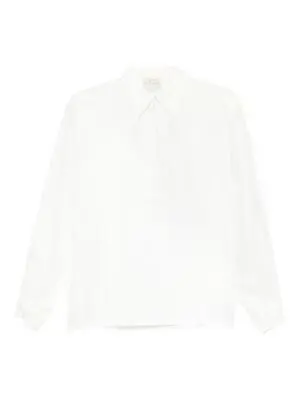 FORTE_FORTE Silk Blouse - White