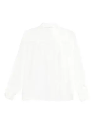 FORTE_FORTE Silk Blouse - White