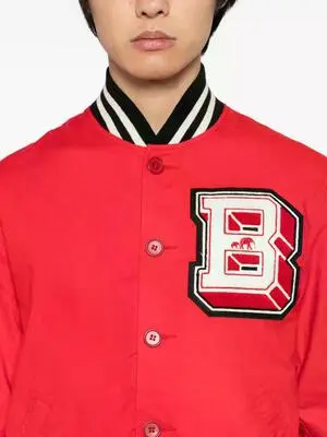 THE BROOKLYN CIRCUS Logo-embroidered Bomber Jacket