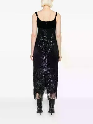 Karl Lagerfeld Logo-plaque Sleeveless Dress