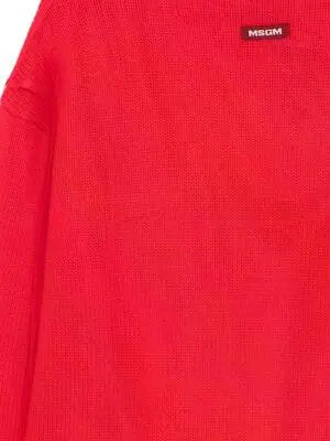 MSGM Tulle-overlay Jumper