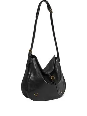 Jérôme Dreyfuss Luis Buckle Studded Shoulder Bag