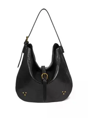 Jérôme Dreyfuss Luis Buckle Studded Shoulder Bag
