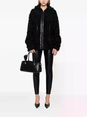 Norma Kamali Faux Fur Long Coat