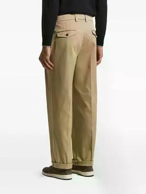Peserico Pleated Cuffed Trousers