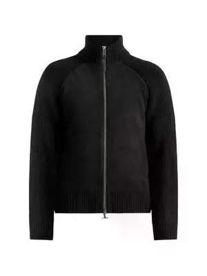 Manière De Voir Panelled Zip-up Jacket
