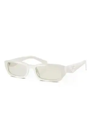 Prada Rectangle-frame Sunglasses - White