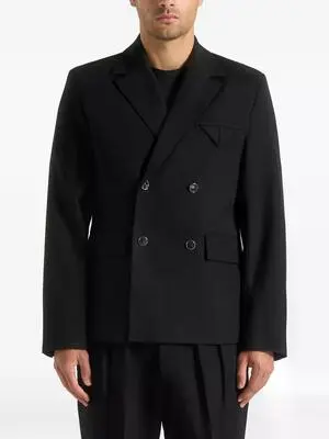 Manière De Voir Didier In Double-breasted Tailored Suit Jacket
