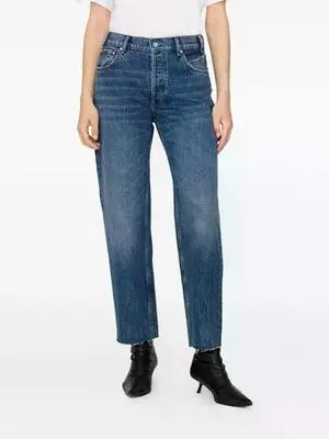 ANINE BING Gavin Straight Leg Jeans