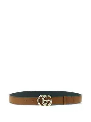 Gucci Buckle Leather Belt - Brown