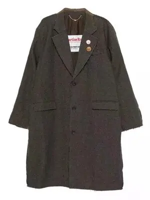 Martine Rose Check-pattern Coat