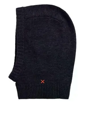 Chinti & Parker Ribbed-trim Balaclava - Blue