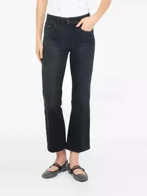 Liu Jo Embellished Flare Jeans