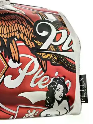 Philipp Plein Graphic Duffle Bag