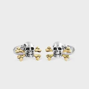 Paul Smith Skull And Crossbones' Cufflinks - Multicolour