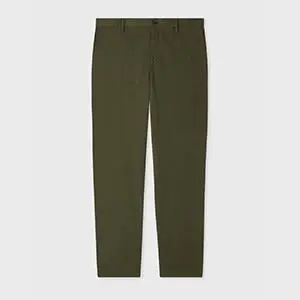 Paul Smith Dark Khaki Gart Dye Chinos