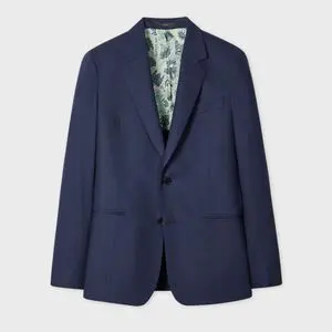 Paul Smith Navy 'travel Pro' Wool Blazer