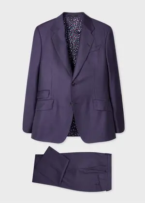 Paul Smith Wool Suit - Purple