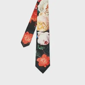 Paul Smith Silk Neck Tie - Black