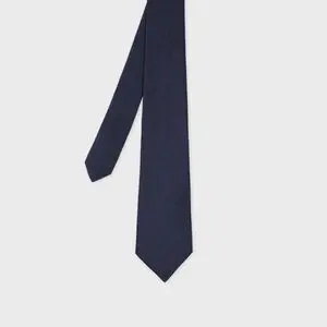Paul Smith Jacquard Silk Neck Tie - Blue
