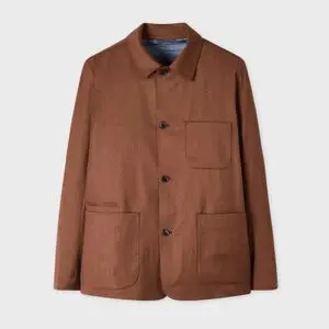 Paul Smith Wool-cashmere Flannel Work Jacket