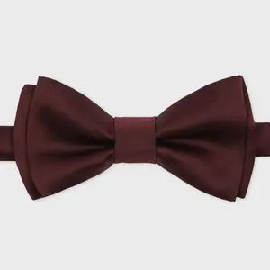 Paul Smith Satin Bow Tie - Red