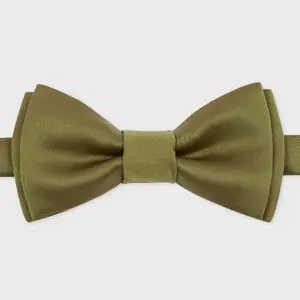 Paul Smith Satin Bow Tie - Green