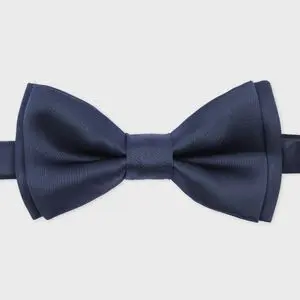 Paul Smith Satin Bow Tie - Blue