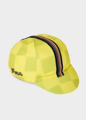 Paul Smith Checkerboard Cycling Cap