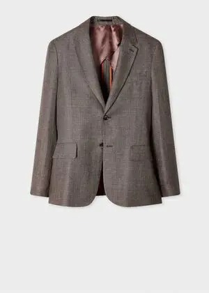 Paul Smith Linen-wool Buggy-lined Blazer