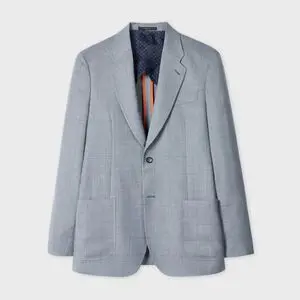 Paul Smith Tailored-fit 'zelander' Check Wool Blazer