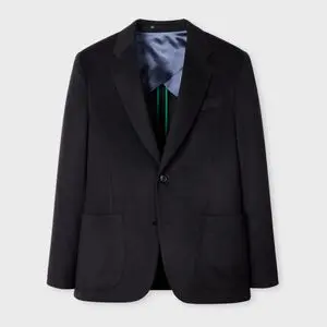 Paul Smith Navy Cashmere Two-button Blazer