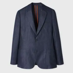 Men's Navy Linen Suits