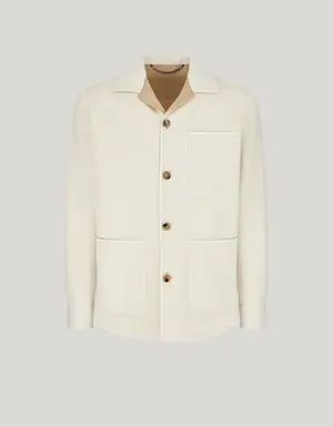Canali Double Wool Shirt Jacket