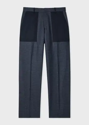 Paul Smith Check Wool Trousers