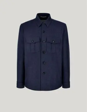 Canali Shirt Jacket Outerwear For Men