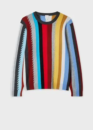 Paul Smith Cashmere-blend Signature Stripe Sweater