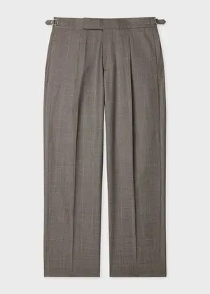 Paul Smith Mix-up Check Wool Trousers