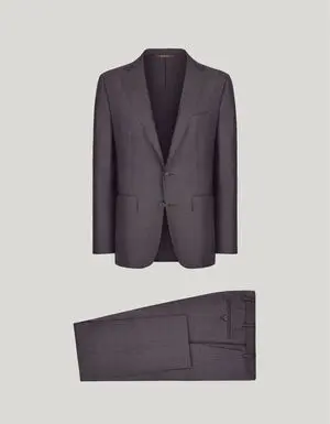 Canali Wool Suit - Brown