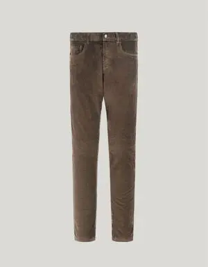 Canali Regular Fit Corduroy Pants