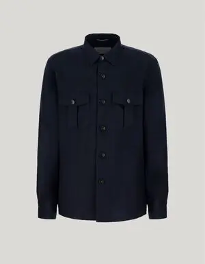 Canali Shirt Jacket Outerwear For Men