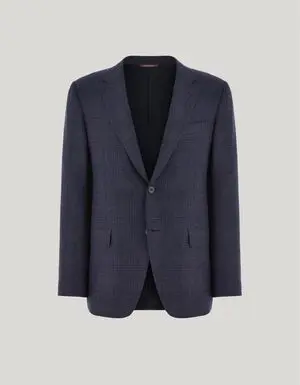 Canali Patterned Cashmere Jacket