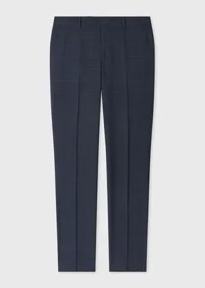 Paul Smith Check Stretch-wool Trousers