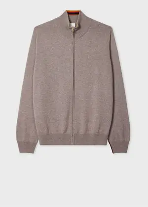 Paul Smith Cashmere Full-zip Cardigan
