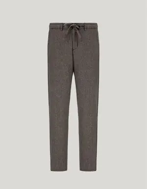 Canali Elasticated Bottoms For Men