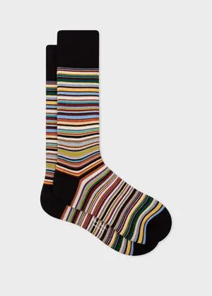 Paul Smith Signature Stripe Socks - Multicolour